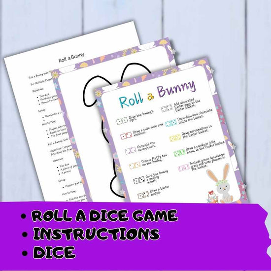ROLL A BUNNY EASTER DICE GAME – The Game Room