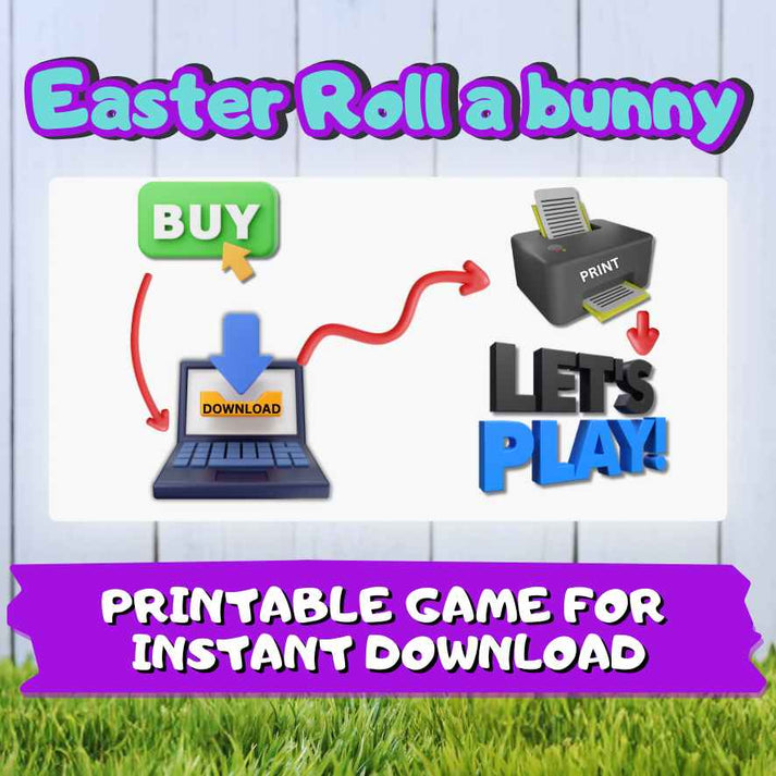 ROLL A BUNNY EASTER DICE GAME – The Game Room
