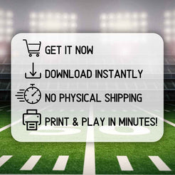 FOOTBALL EMOJI GAME PRINTABLE – The Game Room