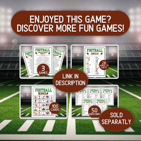 FOOTBALL PREDICTIONS GAME PRINTABLE – The Game Room