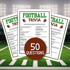 FOOTBALL TRIVIA QUESTIONS AND ANSWERS – The Game Room