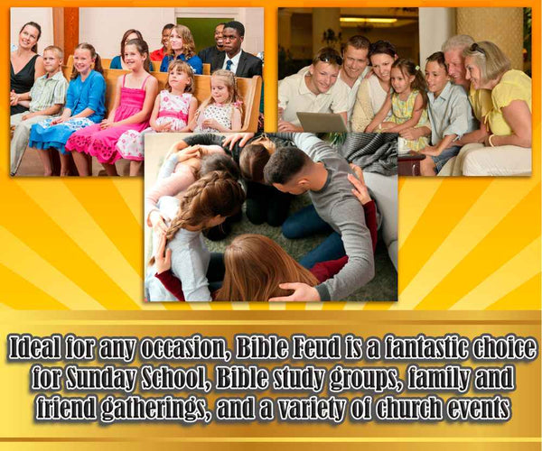 BIBLE FAMILY FRIENDLY FEUD GAME - CHURCH GAMES – The Game Room
