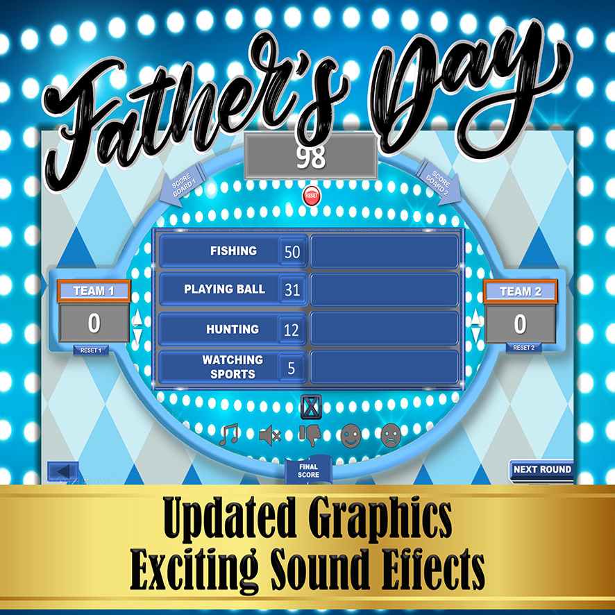 FATHERS DAY FAMILY FRIENDLY FEUD 🤵 – The Game Room