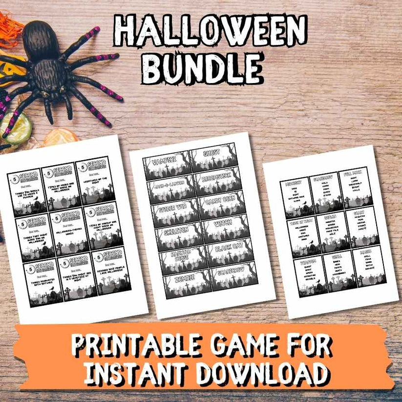 HALLOWEEN GAMES BUNDLE – The Game Room