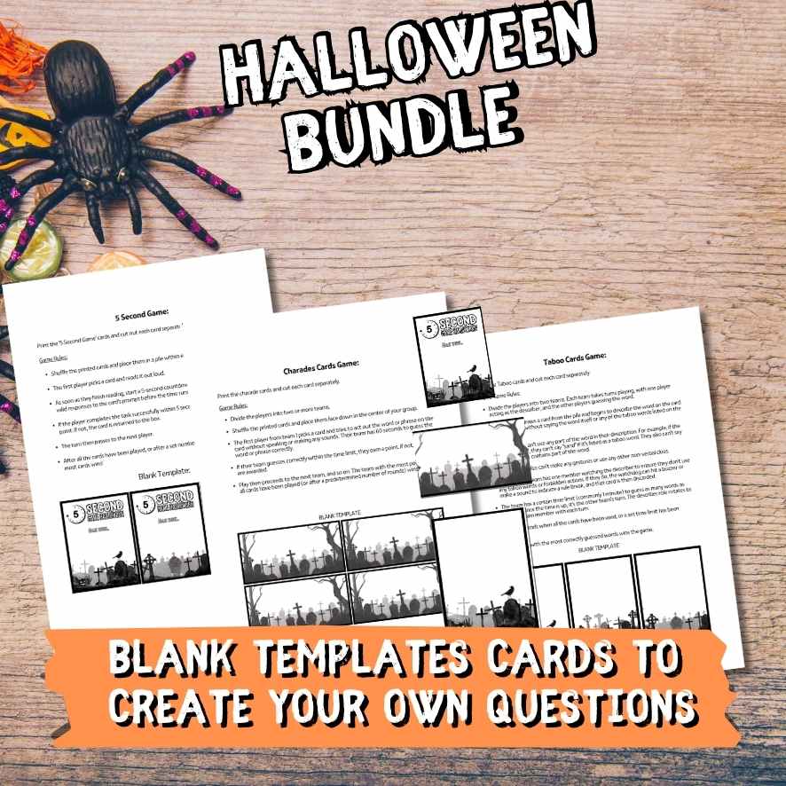 HALLOWEEN GAMES BUNDLE – The Game Room