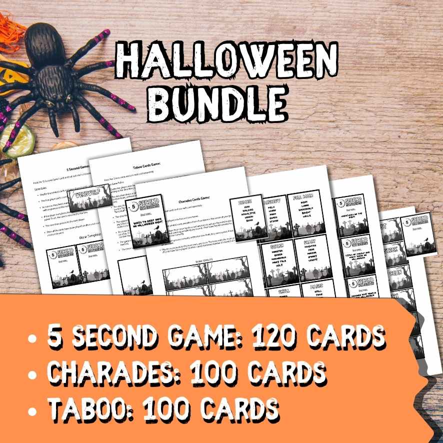 HALLOWEEN GAMES BUNDLE – The Game Room