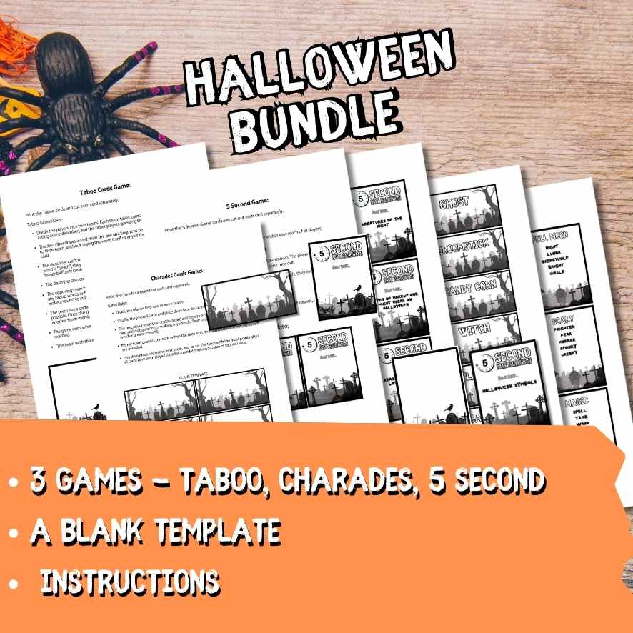 HALLOWEEN GAMES BUNDLE – The Game Room