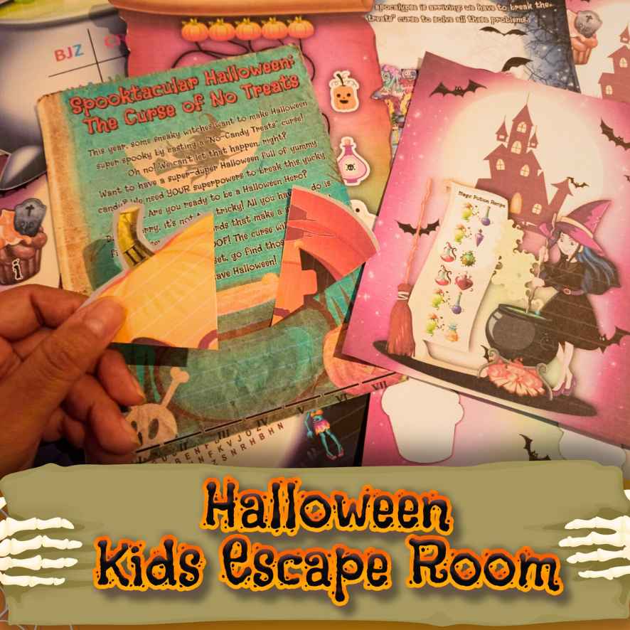 HALLOWEEN ESCAPE ROOM PRINTABLE – The Game Room