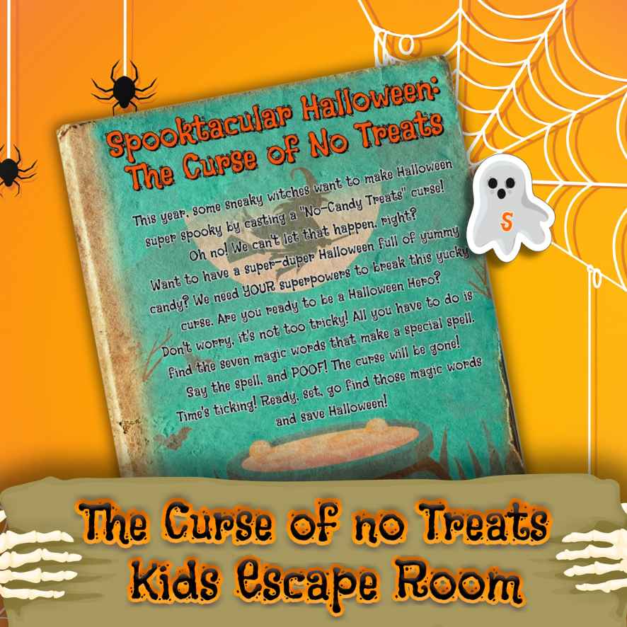 HALLOWEEN ESCAPE ROOM PRINTABLE – The Game Room