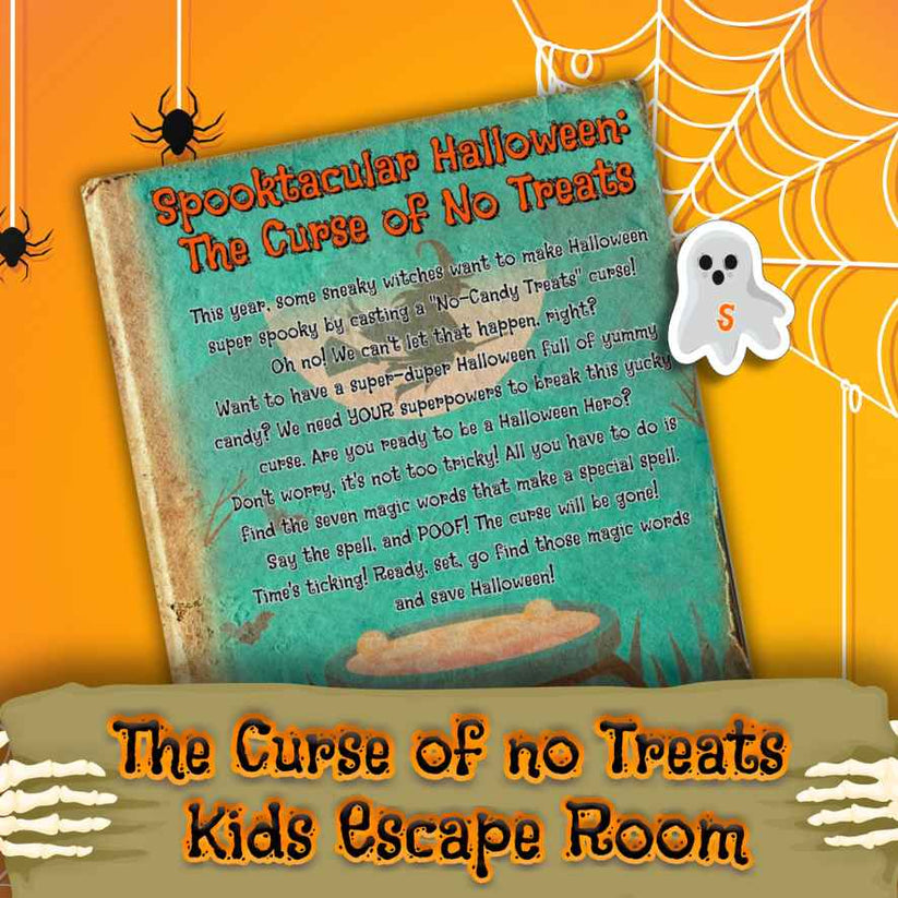 HALLOWEEN ESCAPE ROOM PRINTABLE – The Game Room