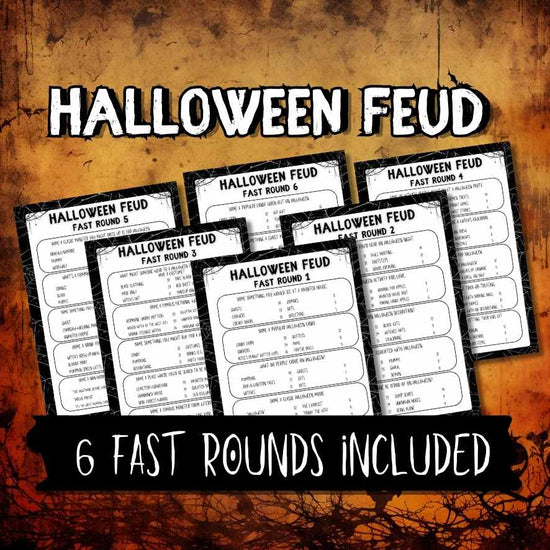 HALLOWEEN PARTY FEUD GAME SPIDER – The Game Room