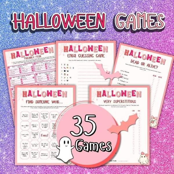 Halloween Pink Party Games – The Game Room