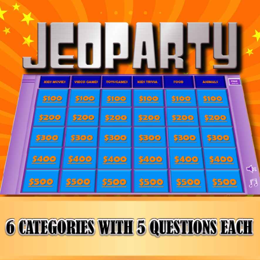 JEOPARTY KIDS - POWERPOINT GAME – The Game Room