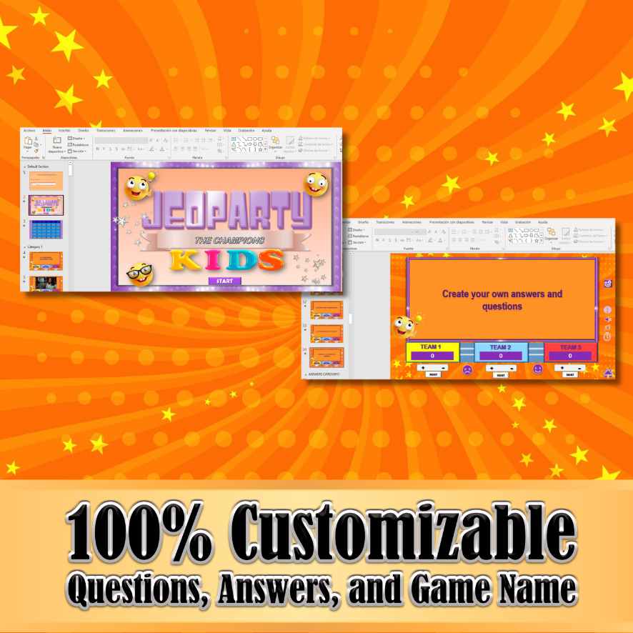 JEOPARTY KIDS - POWERPOINT GAME – The Game Room