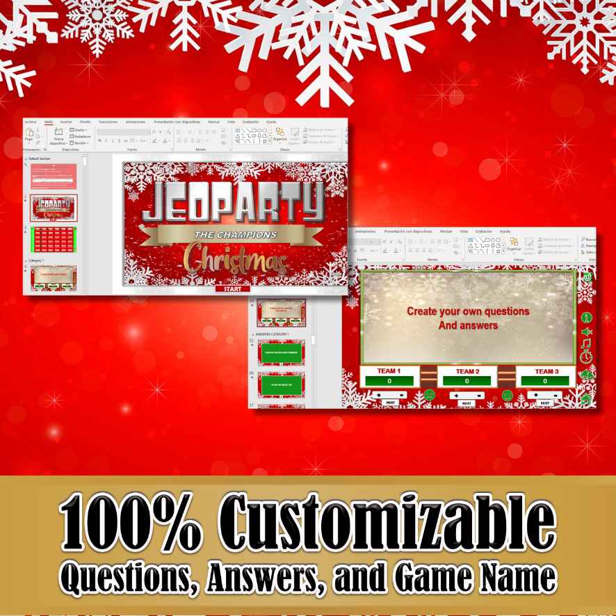 JEOPARTY CHRISTMAS - POWERPOINT GAME – The Game Room