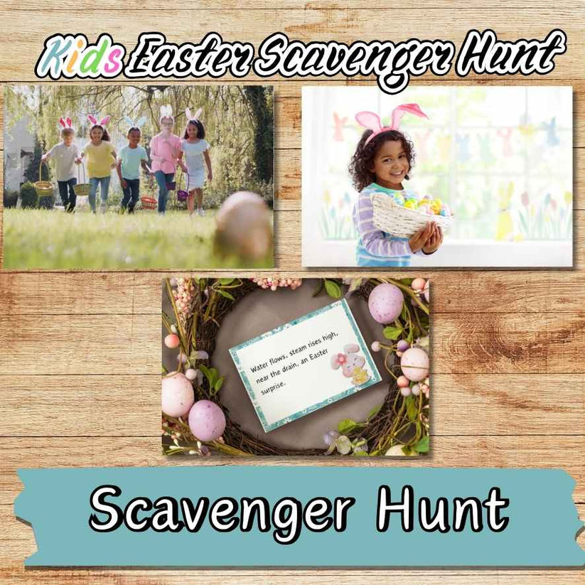 EASTER SCAVENGER HUNT FOR KIDS PRINTABLE – The Game Room