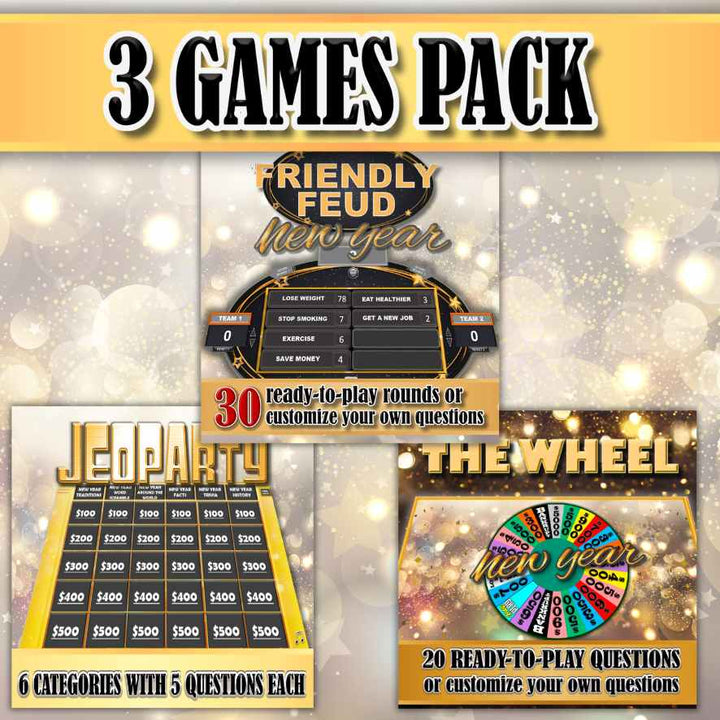 NEW YEARS EVE GAMES – The Game Room