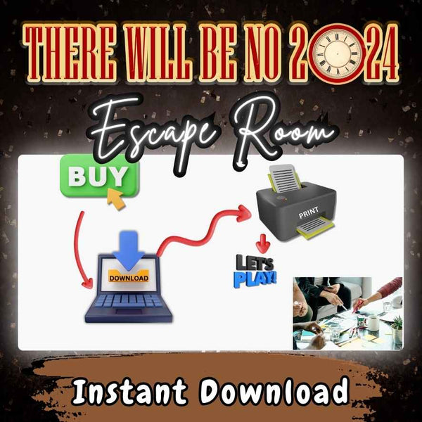 NEW YEARS ESCAPE ROOM GAME - PRINT AND PLAY – The Game Room