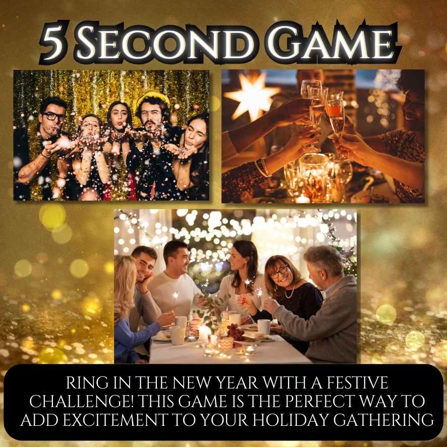 NEW YEAR'S 5 SECOND GAME – The Game Room