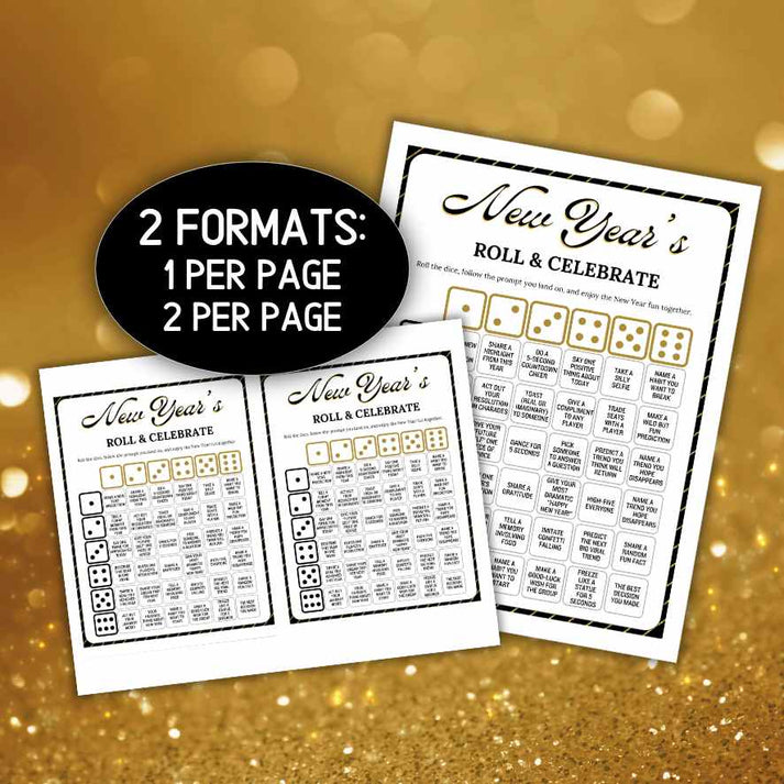 NEW YEAR´S EVE DICE GAME – The Game Room