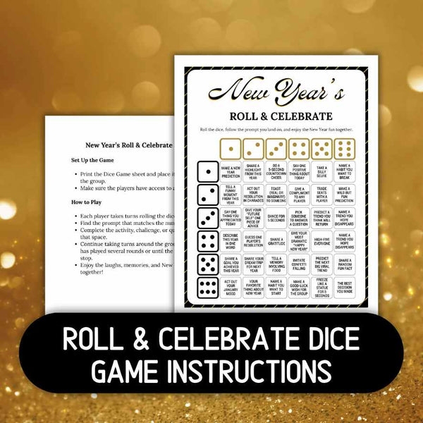 NEW YEAR´S EVE DICE GAME – The Game Room