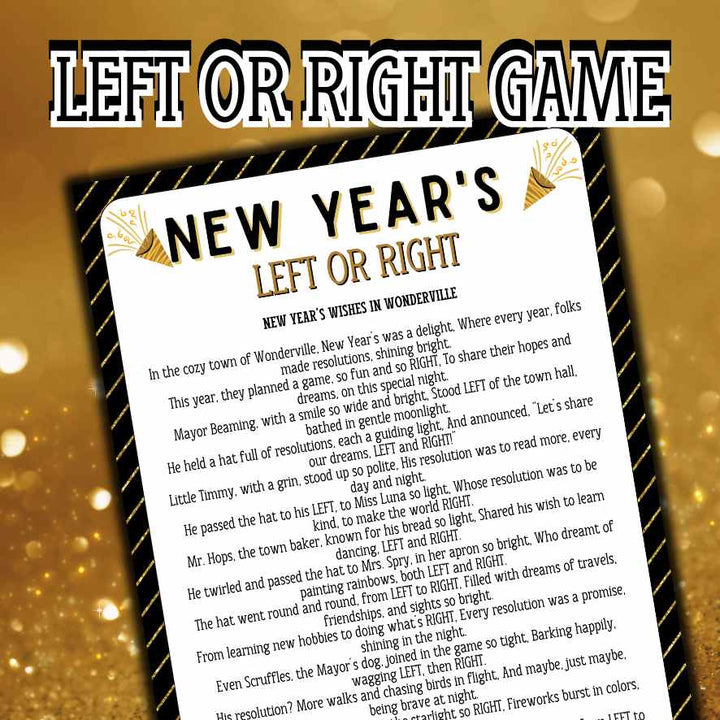 NEW YEARS EVE GAMES – The Game Room