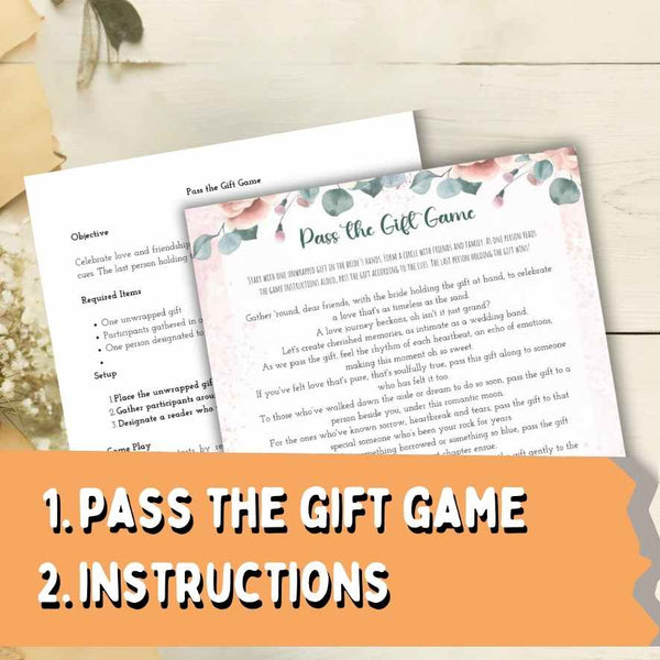 PASS THE GIFT GAME WEDDING – The Game Room