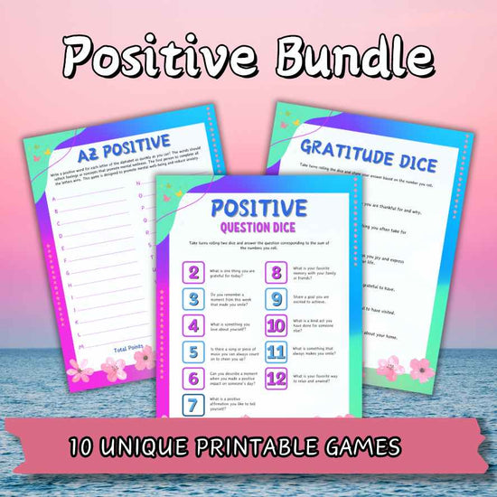 POSITIVE MIND ACTIVITY PACK – The Game Room