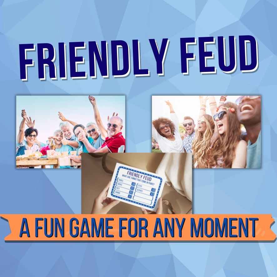FAMILY Friendly FEUD Printable Game – Perfect for Family Game Night ...