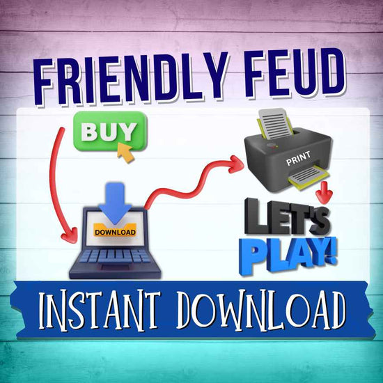 FAMILY FRIENDLY FEUD PRINTABLE GAME – The Game Room