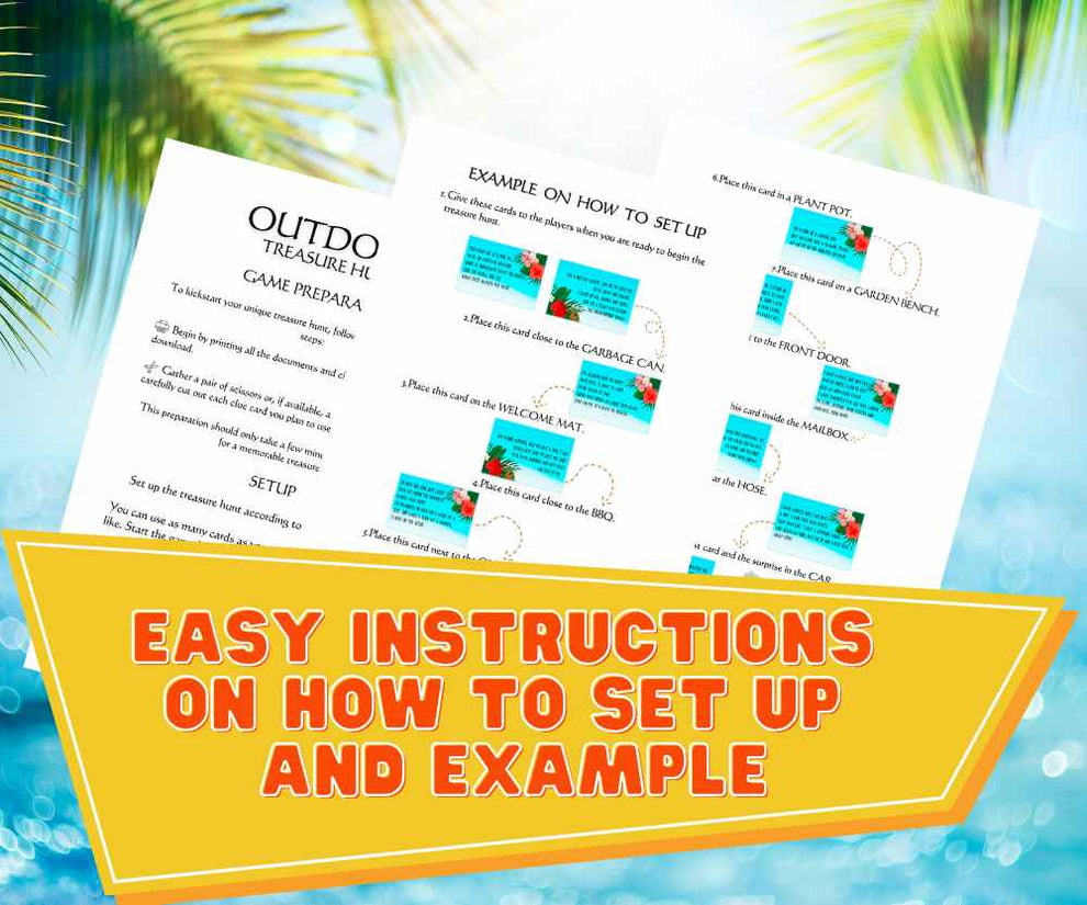 OUTDOOR SUMMER SCAVENGER HUNT – The Game Room