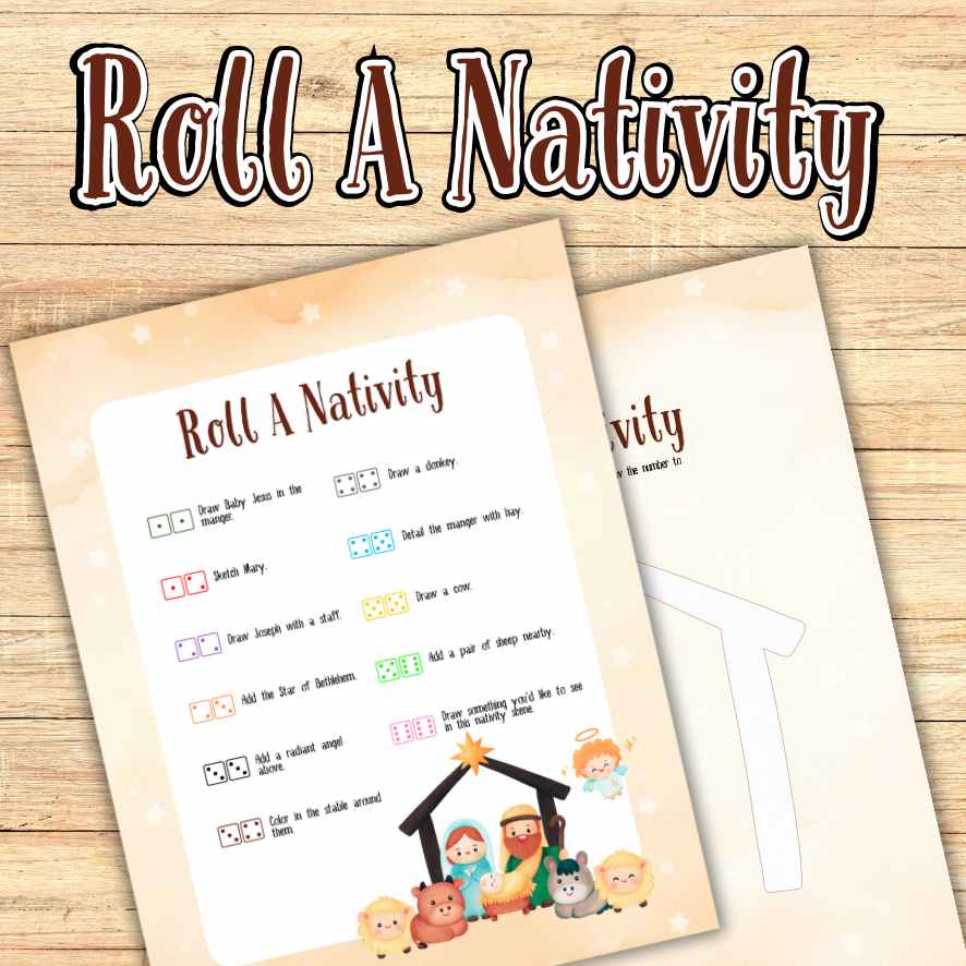 ROLL A NATIVITY CHRISTMAS DICE GAME – The Game Room