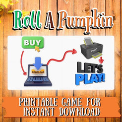 ROLL A PUMPKIN DICE GAME – The Game Room
