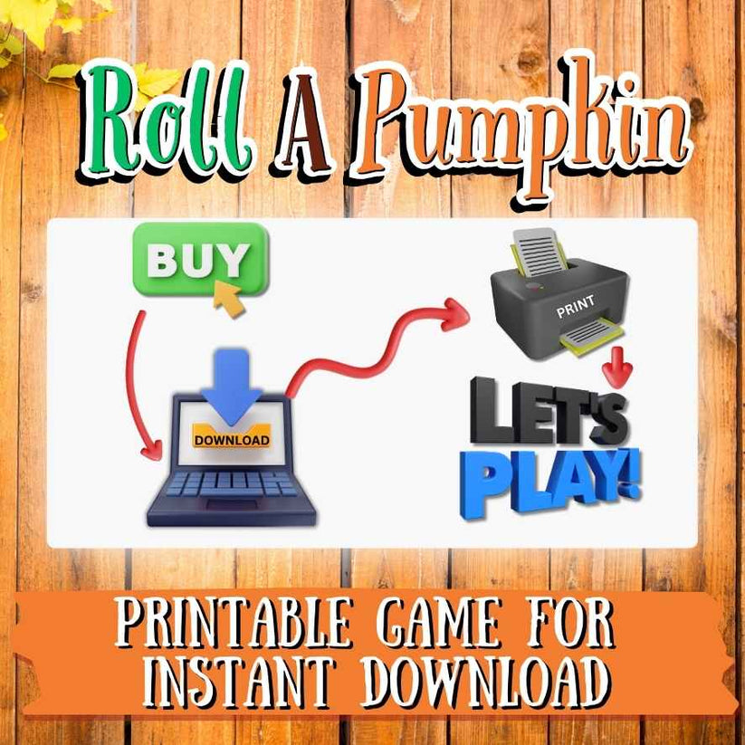 ROLL A PUMPKIN DICE GAME – The Game Room