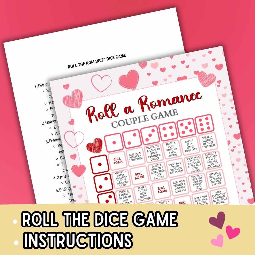 VALENTINES DICE GAME – The Game Room