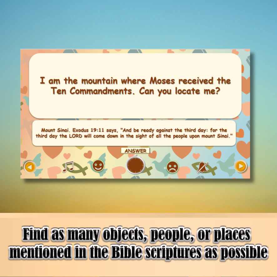 BIBLE SCAVENGER HUNT POWERPOINT GAME – The Game Room