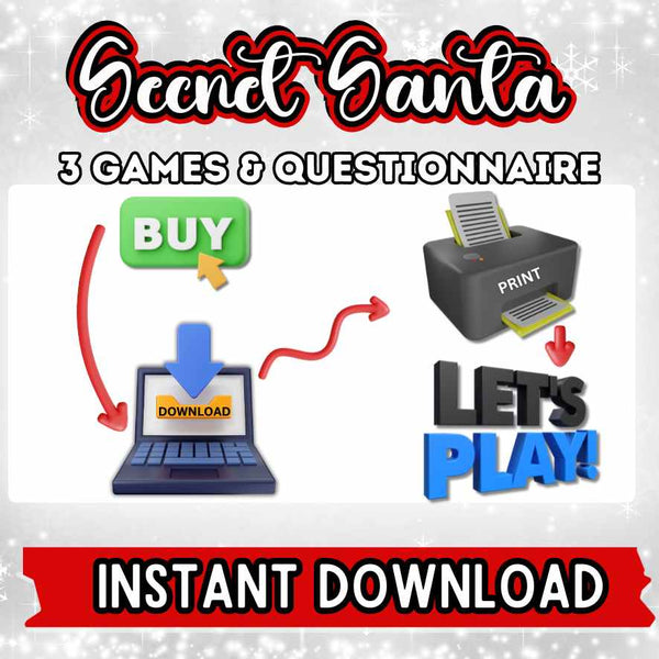 SECRET SANTA PRINTABLE QUESTIONNAIRE – The Game Room