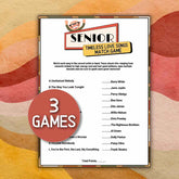 SENIOR CITIZEN GAMES – The Game Room
