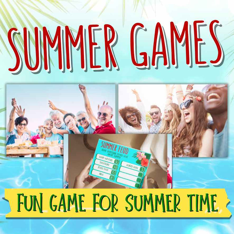 SUMMER PRINTABLE GAMES BUNDLE – The Game Room