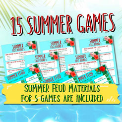 SUMMER PRINTABLE GAMES BUNDLE – The Game Room