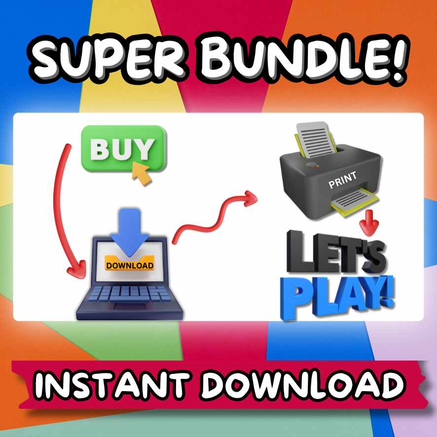 BUNDLE GAMES PRINTABLE – The Game Room