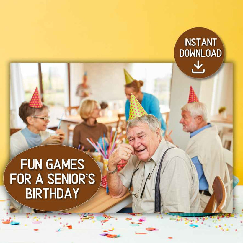 BIRTHDAY PARTY GAMES FOR SENIORS – The Game Room