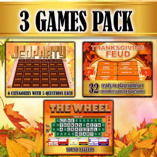 THANKSGIVING DAY BUNDLE GAME – The Game Room