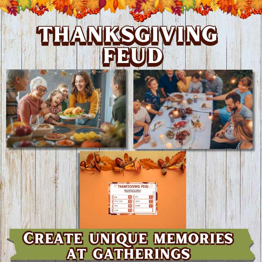 THANKSGIVING FAMILY FEUD GAME – The Game Room
