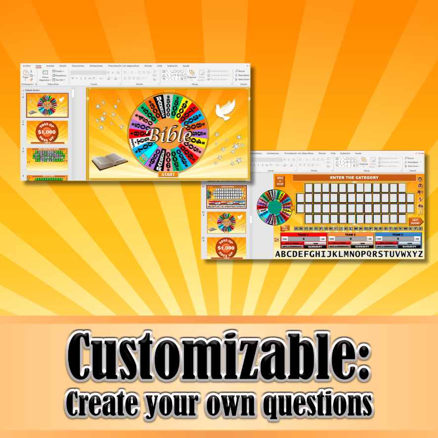 BIBLE GAMES BUNDLE POWERPOINT – The Game Room