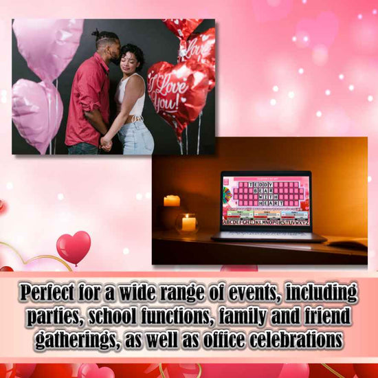 VALENTINES DAY GAME WHEEL OF FORTUNE – The Game Room