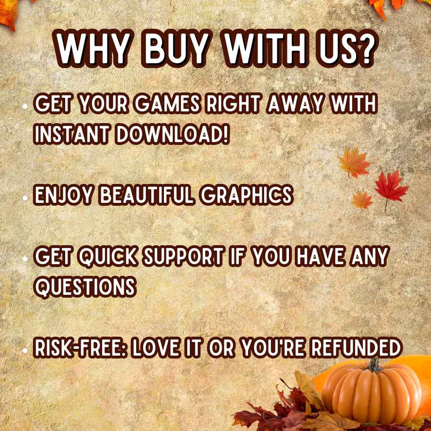 30 THANKSGIVING GAMES PRINTABLE – The Game Room