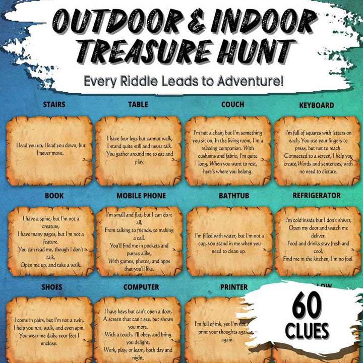 TREASURE HUNT KIDS - Games for kids in home – The Game Room