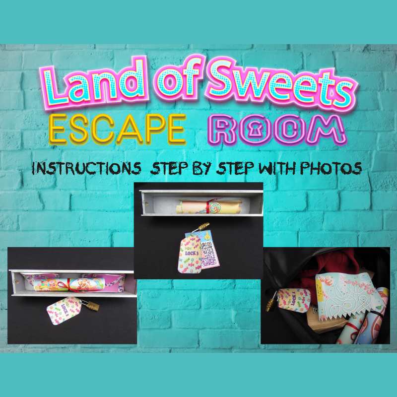 LAND OF SWEETS KIDS ESCAPE ROOM KITS – The Game Room
