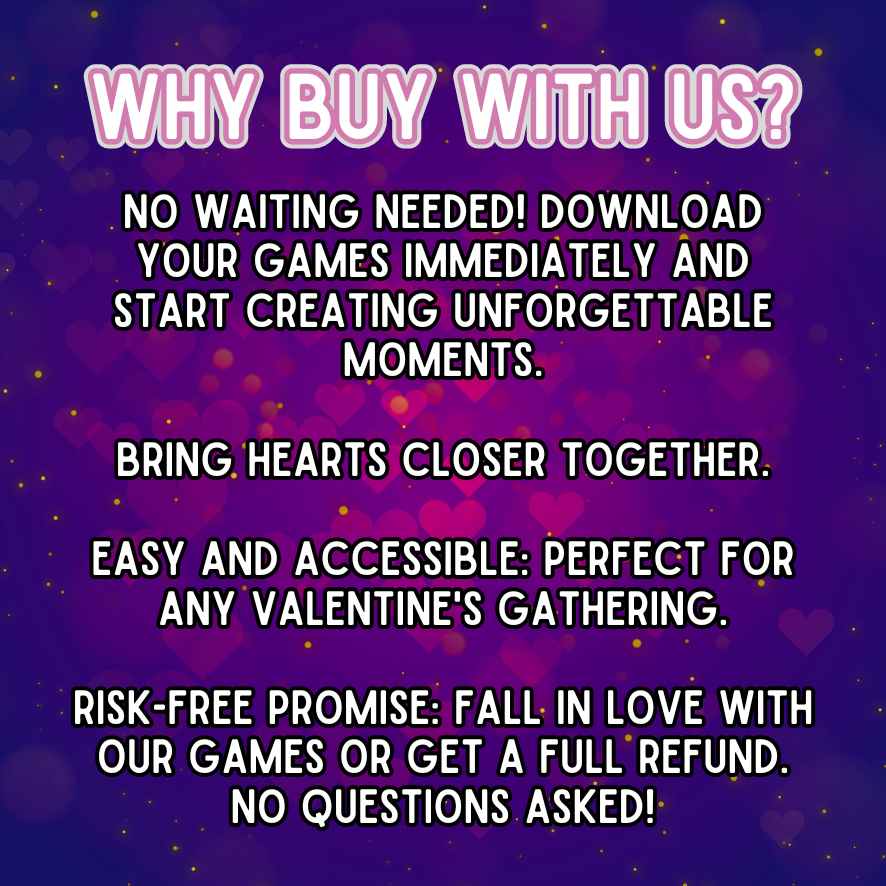 VALENTINES GAMES BUNDLE PRINTABLE – The Game Room